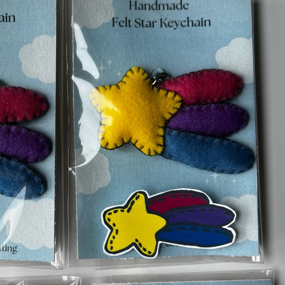 Hand Crafted | Accessories | Hostpick Handcrafted Shooting Star Felt ...